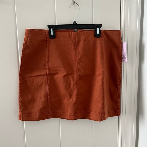 wild fable | Skirts | Burnt Orange Target Mini Skirt | Poshmark